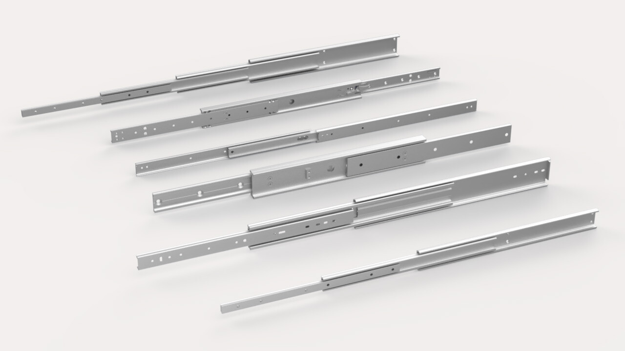 Telescopic rails - a smart solution for limited spaces